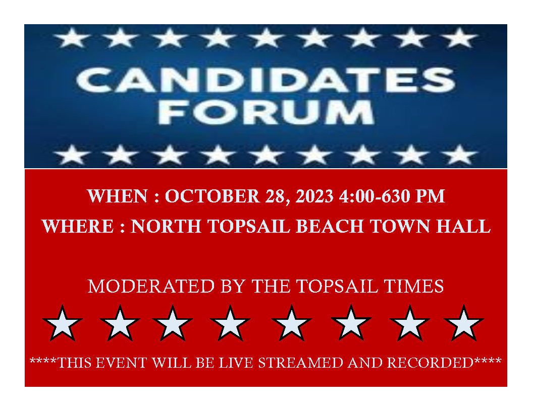 Candidates Forum | North Topsail Beach North Carolina