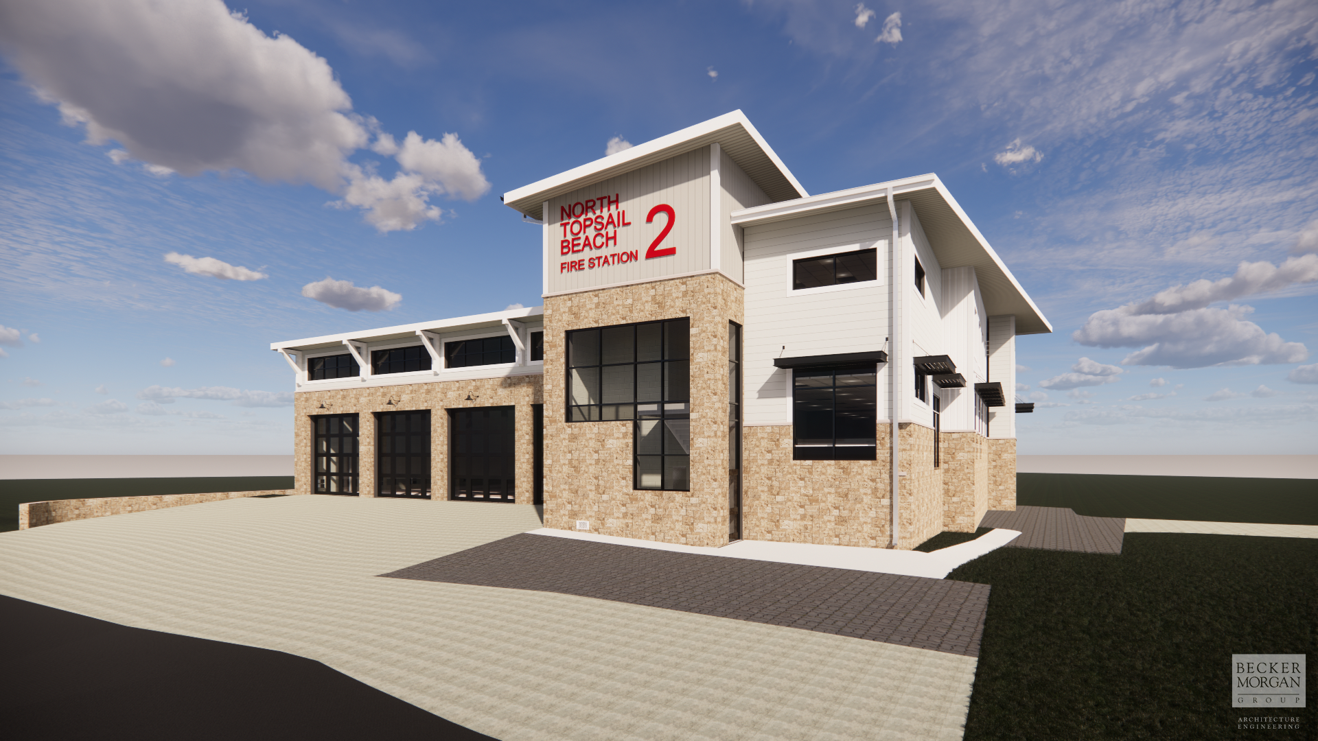2 Bay Fire Station Plans